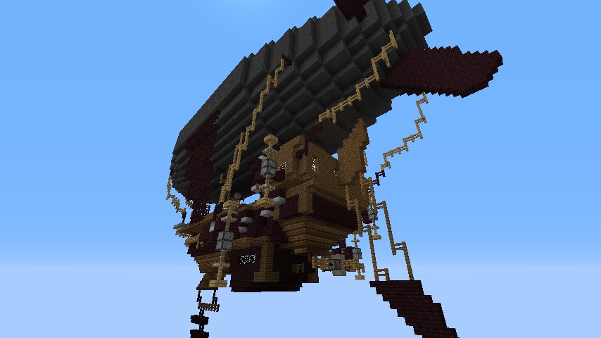 Icarus Airship (Guns Of Icarus) Minecraft Map