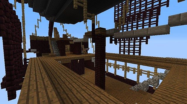 Icarus Airship (Guns Of Icarus) Minecraft Map