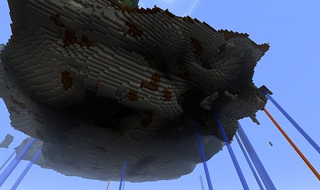 A world in the sky Minecraft Map