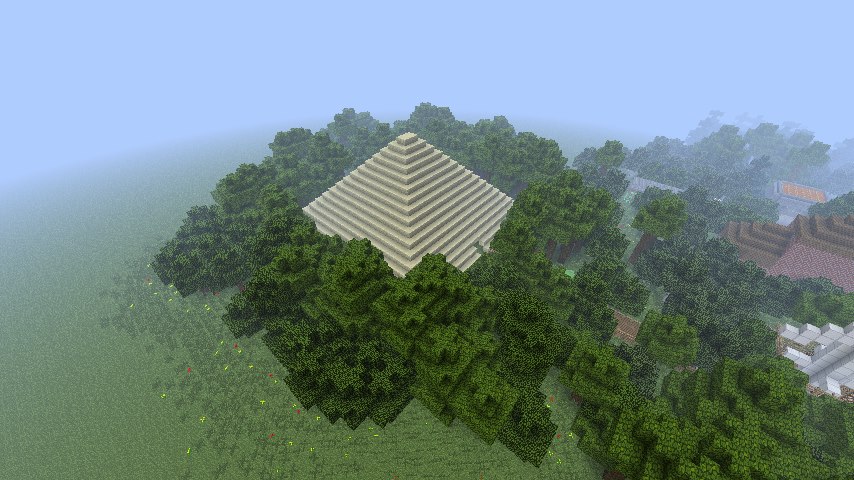 City and Village Minecraft Map