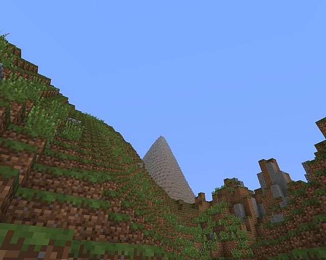 Big Mountains Minecraft Map