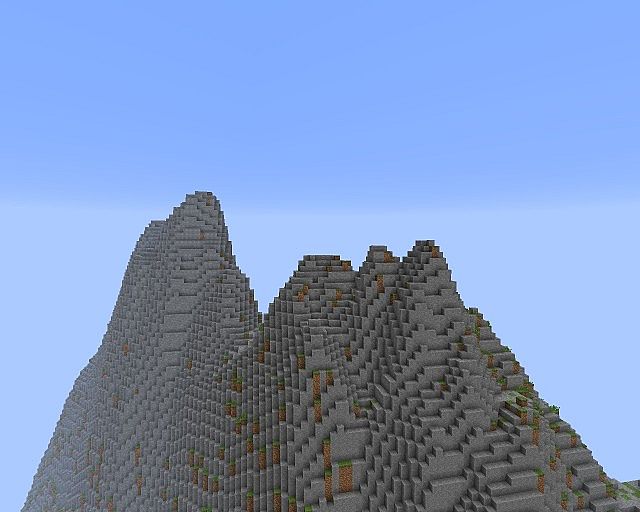 Another mountains Minecraft Map