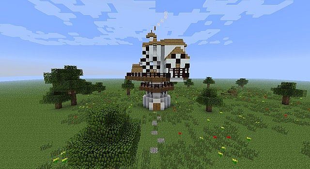 Aerial Manor (Clockwork Society App) Minecraft Map