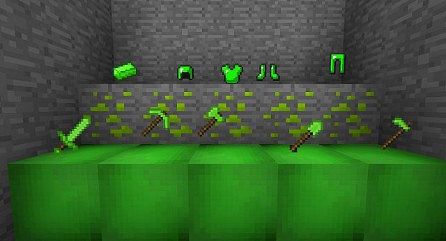 [1..4.7] Lithium, Kryptonite, Dioptase, and Chromite ores,tools and armor Minecraft Mod