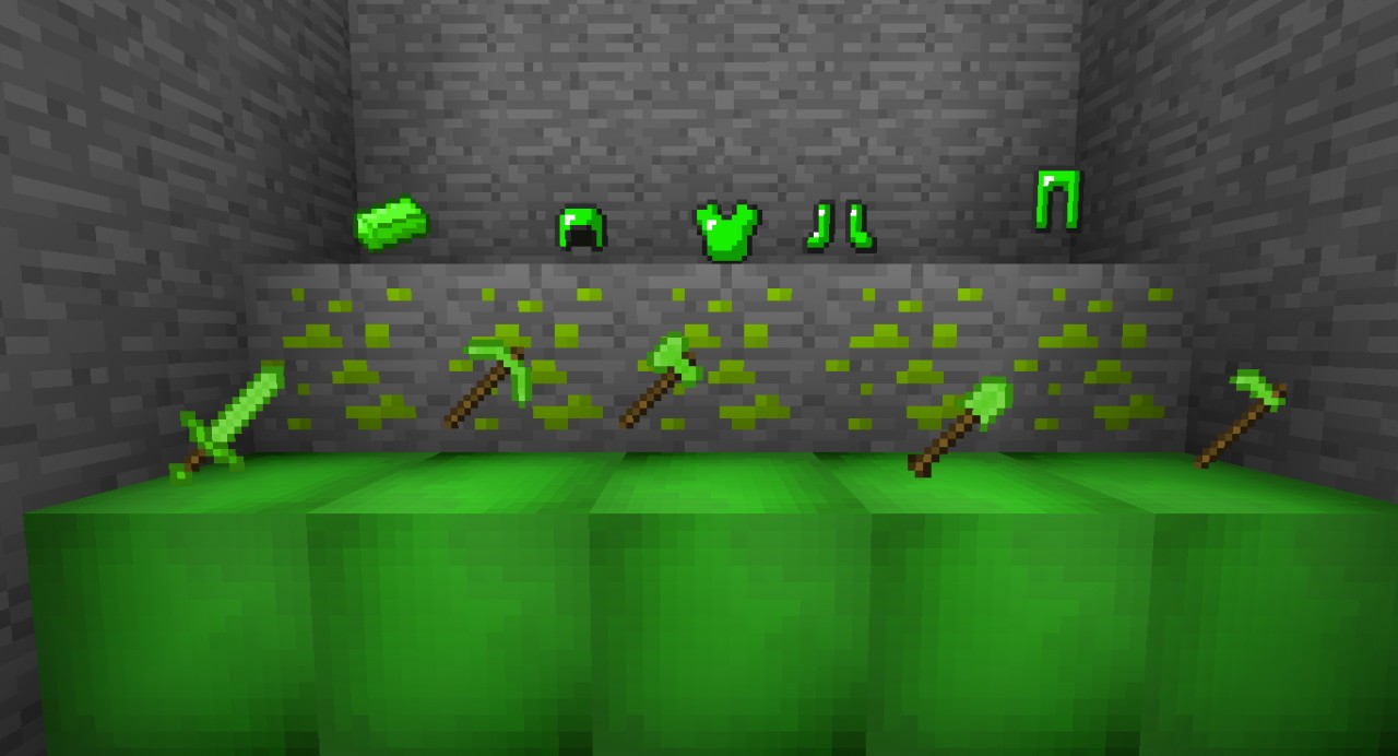 [1..4.7] Lithium, Kryptonite, Dioptase, and Chromite ores,tools and armor Minecraft Mod