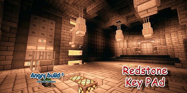 key Pad Redstone system Minecraft Map