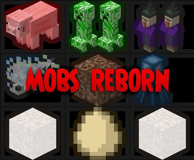 Mobs Reborn 1.4.4/ 1.4.5 Minecraft Mod