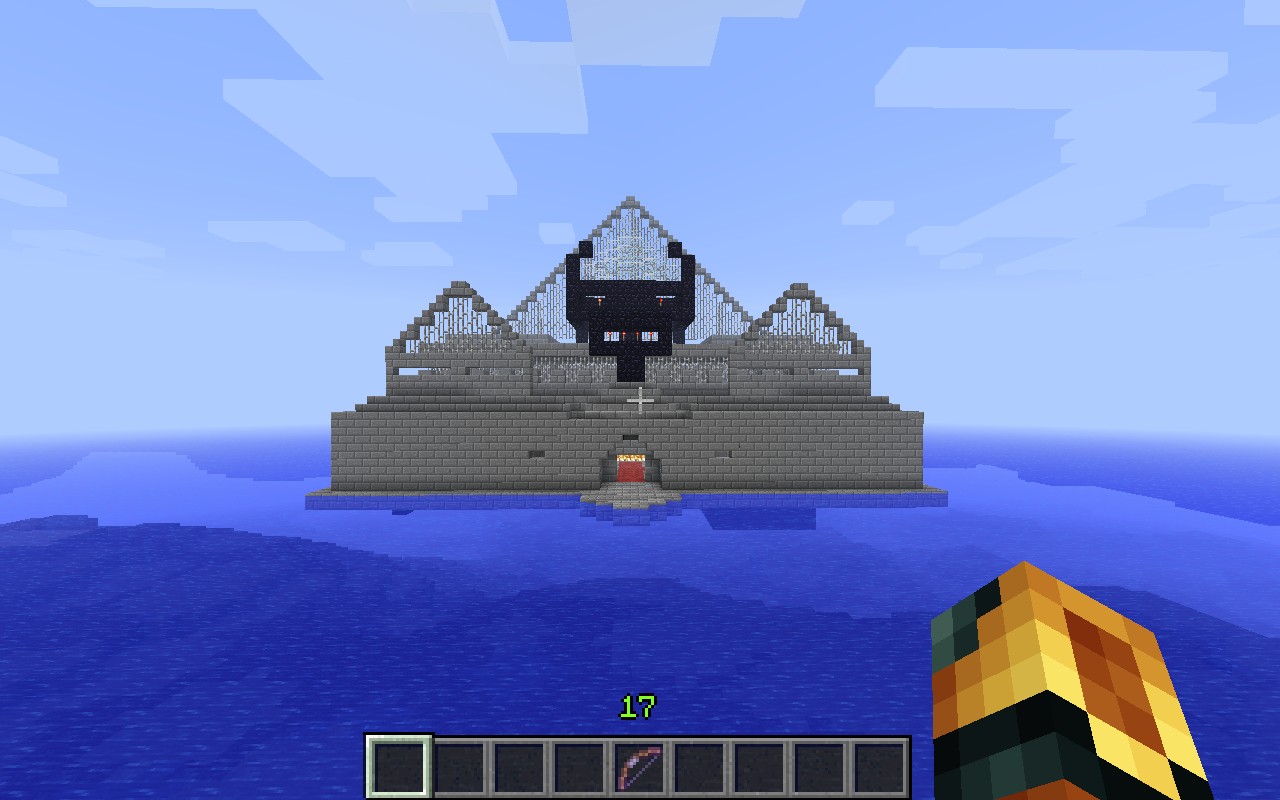 Mad war house(castle) Minecraft Map