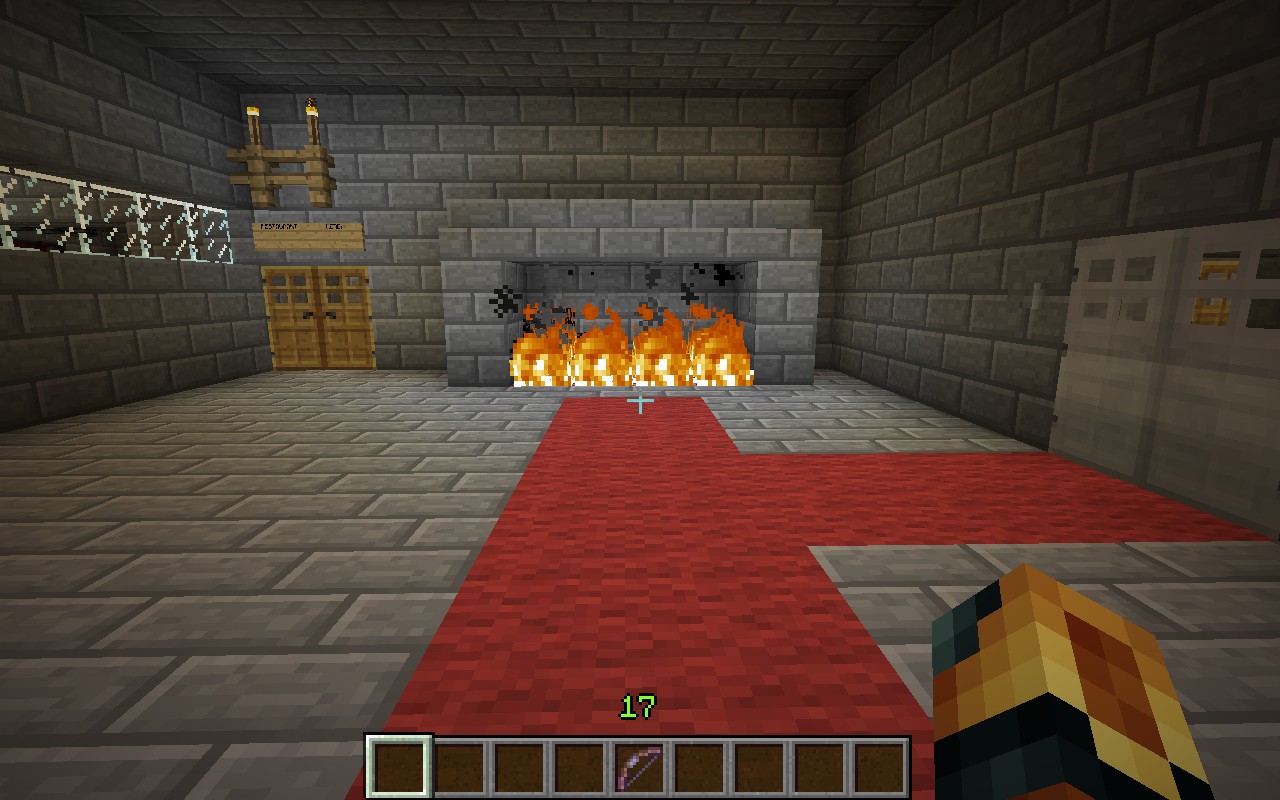 Mad war house(castle) Minecraft Map