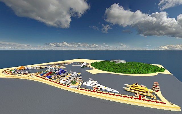 Port Vauban, Antibes (France) Minecraft Map