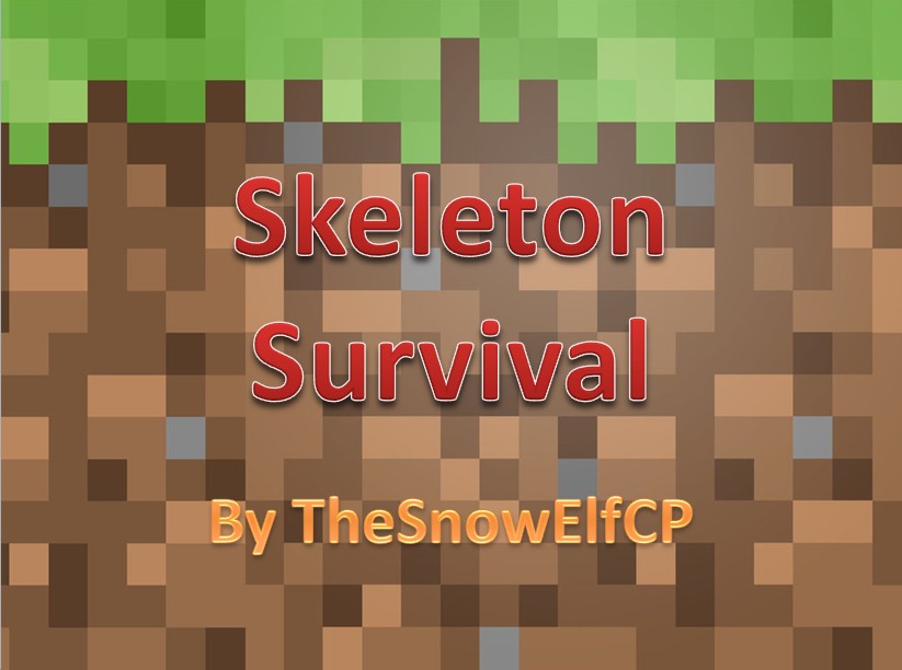 Skeleton Survival Minecraft Map