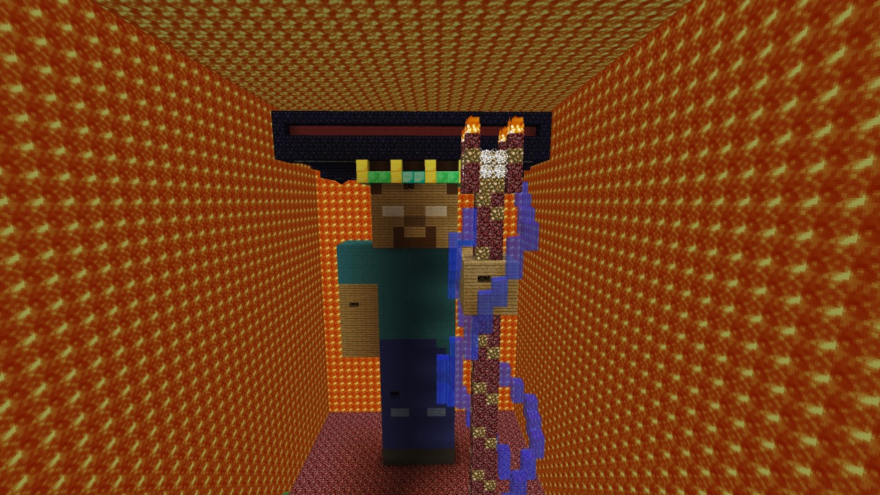 Herobrine Boss Fight Minecraft Map
