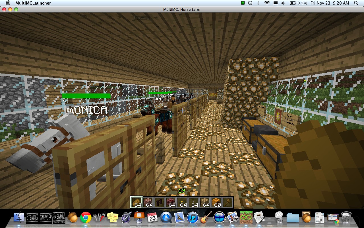 Mo's Creature Horse Stables Minecraft Map