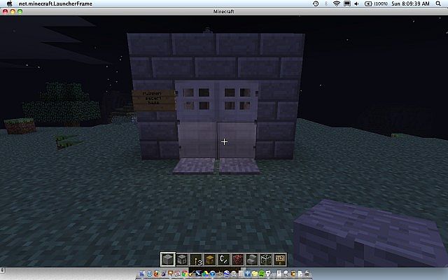 military bunker Minecraft Map