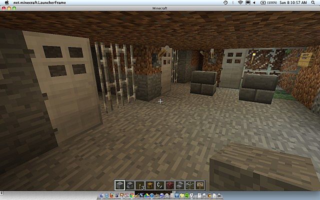 military bunker Minecraft Map