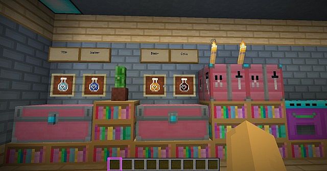 Minecraft Bar. Minecraft Map