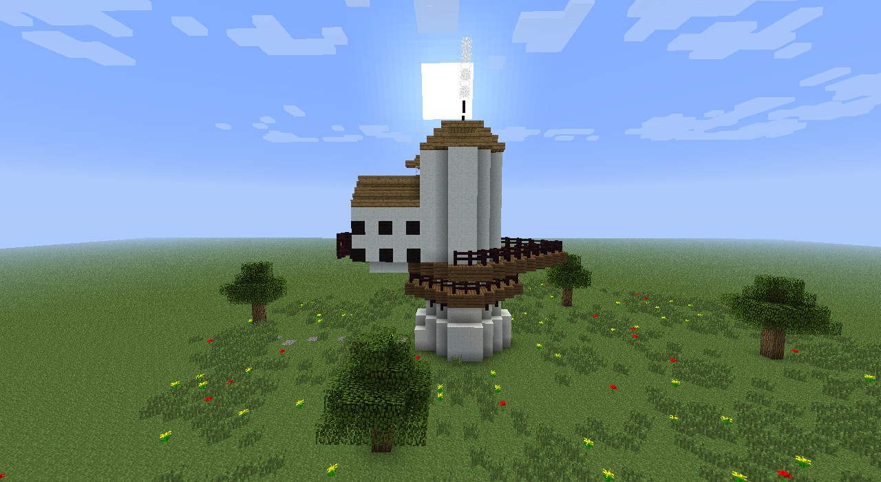 Aerial Manor (Clockwork Society App) Minecraft Map