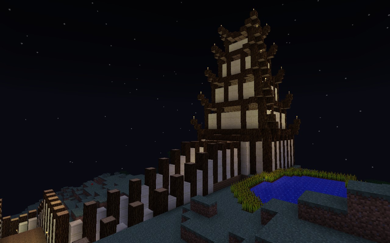 Chinese temple Minecraft Map