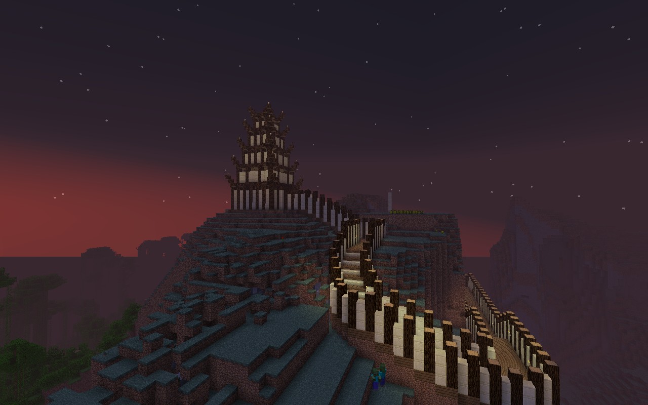Chinese temple Minecraft Map