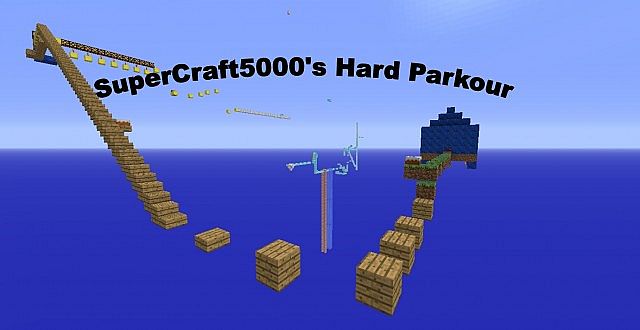Super Hard Parkour Minecraft Map