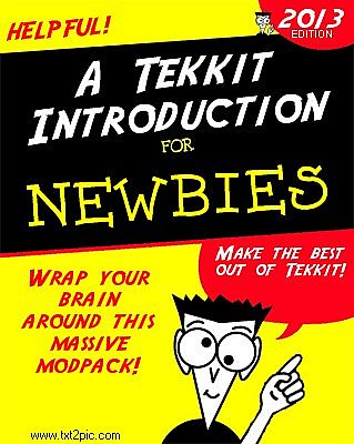 A Newbie's Introduction to Tekkit