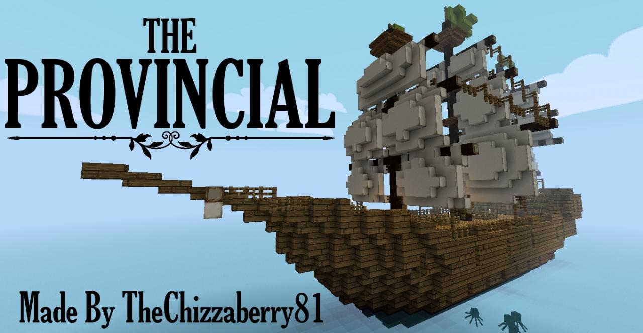 The Provincial - Colonial Merchant Ship Minecraft Map