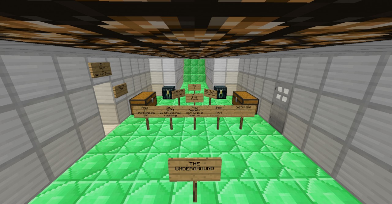 The Underground Minecraft Map