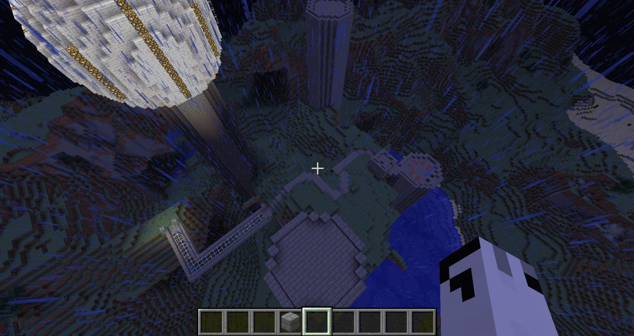 Dungeon, Underground fortress. Minecraft Map