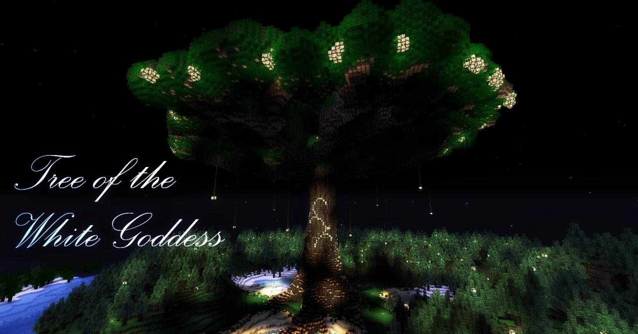 Tree of The White Goddess Minecraft Map