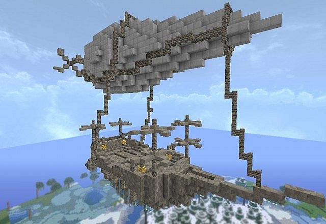 Umbra (Fantasy Airship) Minecraft Map