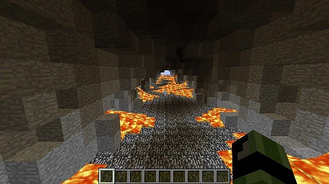 Lava Mining Motherload! Minecraft Map