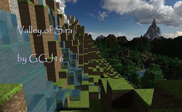 Valley of Sira (Skyrim inspired) Minecraft Map