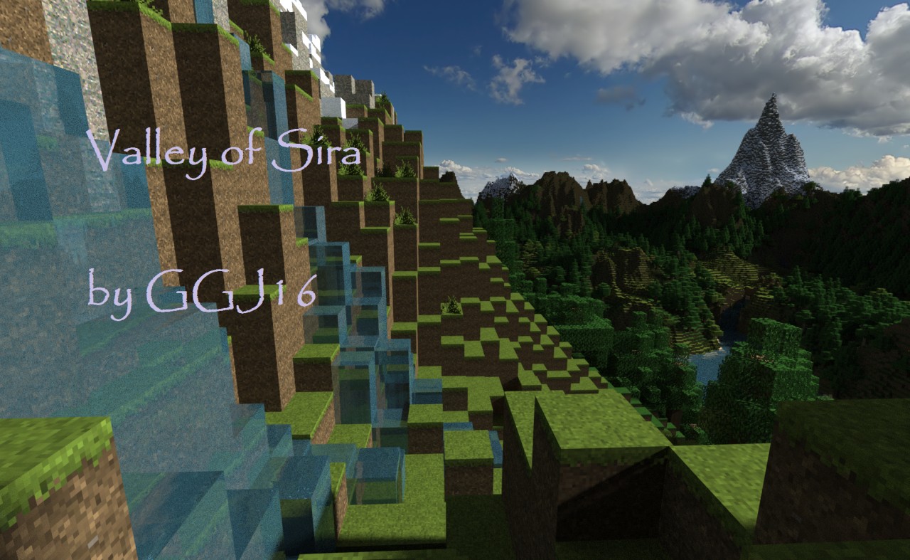 Valley of Sira (Skyrim inspired) Minecraft Map