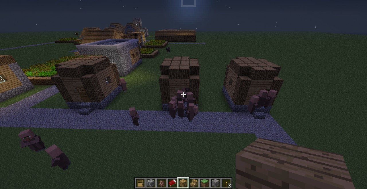 Two villages Minecraft Map