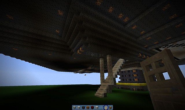 Stargate CS-306 Tau'ri Capital Ship Minecraft Map