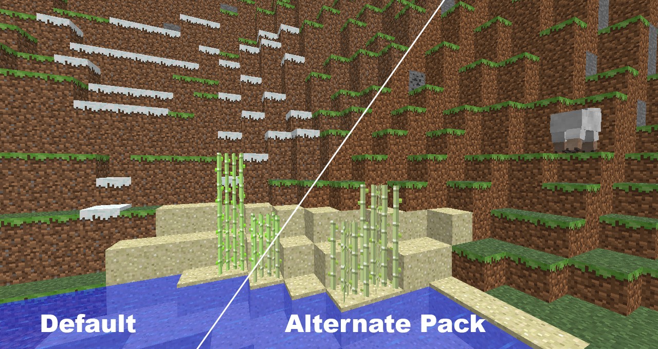 Alternate Pack (Alternate default-inspired textures) Minecraft Texture Pack
