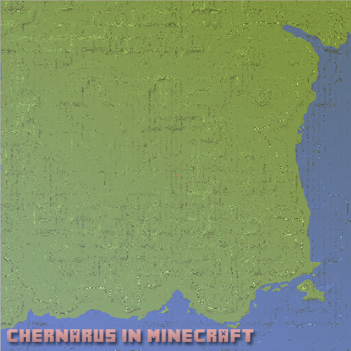 Chernarus in Minecraft Minecraft Map