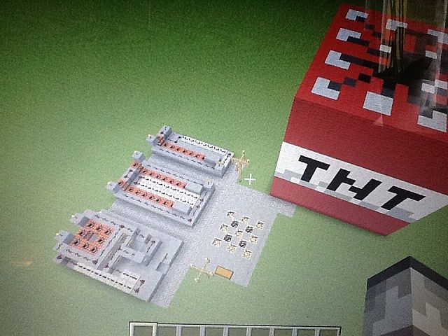 TNT cannons Minecraft Map