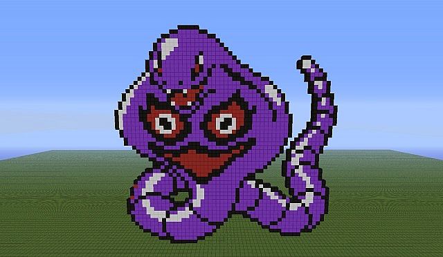Pokemon Pixel Art (21 - 40) Minecraft Map