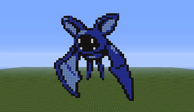 Pokemon Pixel Art (41 - 60) Minecraft Map