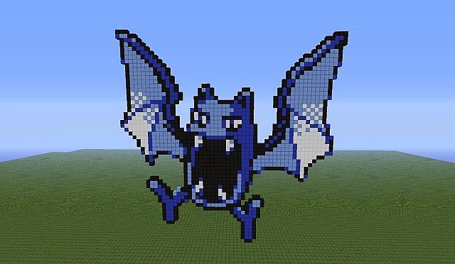 Pokemon Pixel Art (41 - 60) Minecraft Map