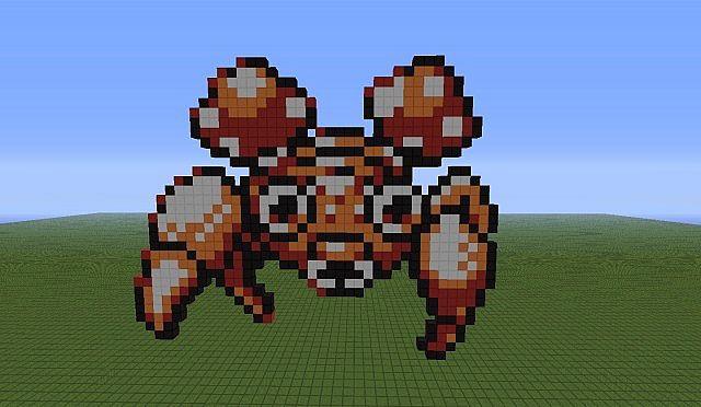 Pokemon Pixel Art (41 - 60) Minecraft Project