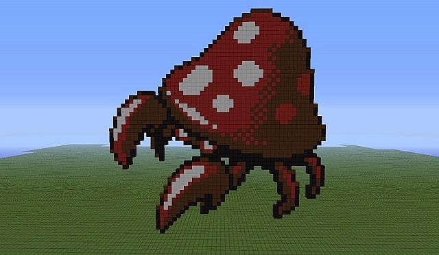 Pokemon Pixel Art (41 - 60) Minecraft Project