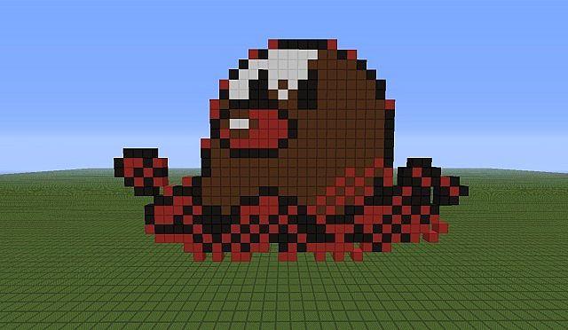 Pokemon Pixel Art (41 - 60) Minecraft Project