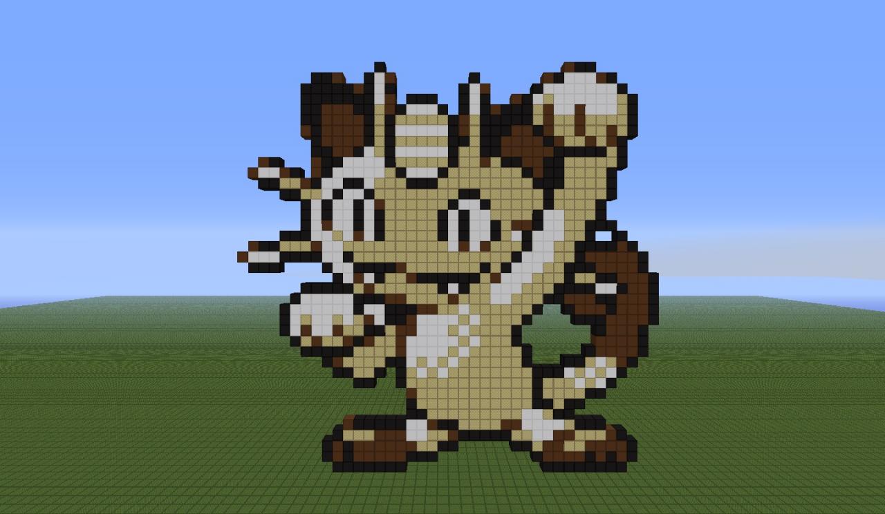 Pokemon Pixel Art (41 - 60) Minecraft Map