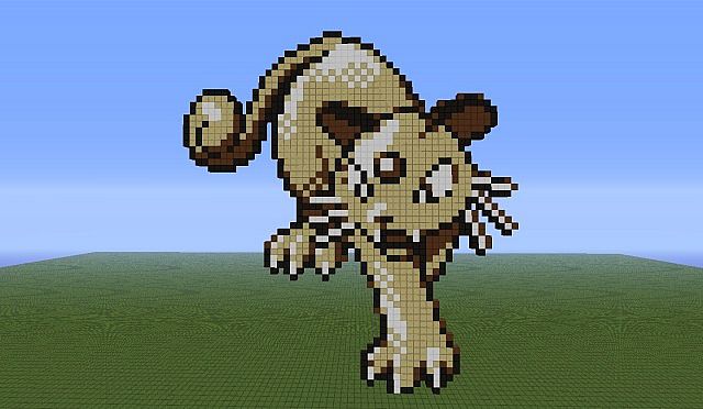 Pokemon Pixel Art (41 - 60) Minecraft Project