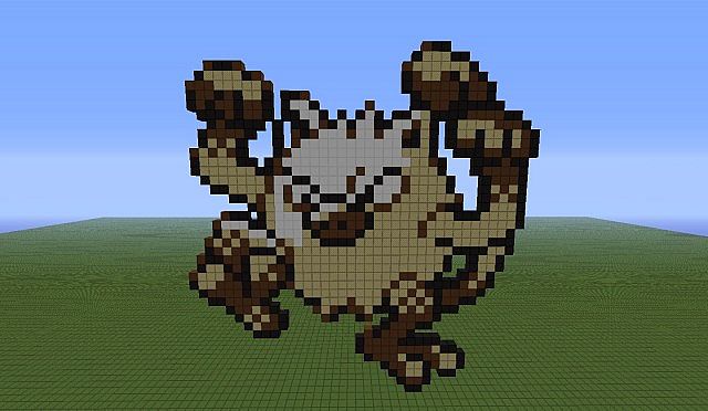 Pokemon Pixel Art (41 - 60) Minecraft Project