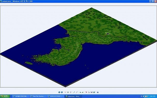Korea Map Minecraft Project