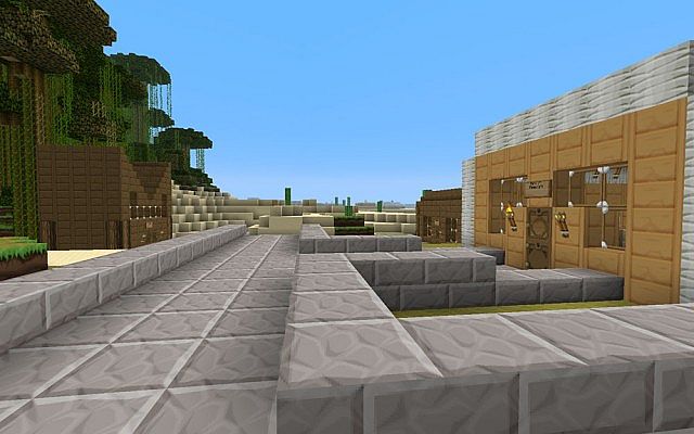 Survival Village (Multiplayer map) (Survival) Minecraft Map