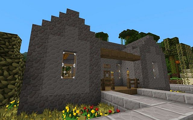 Survival Village (Multiplayer map) (Survival) Minecraft Map